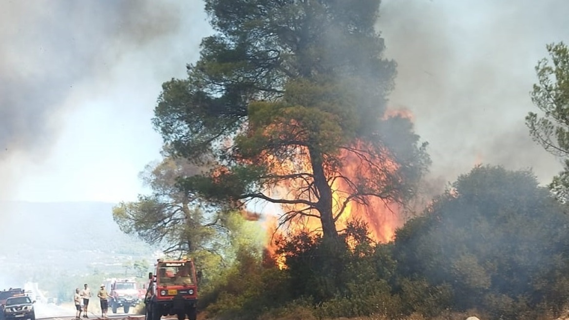 ΕΚΤΑΚΤΟ - Συναγερμός - Μεγάλη φωτιά ΤΩΡΑ – Σηκώθηκαν αεροσκάφη και ...